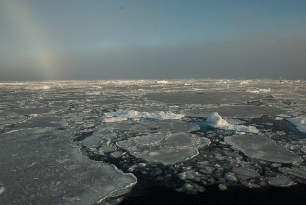 As climate stirs Arctic sea ice faster, pollution tags along - GeoSpace ...