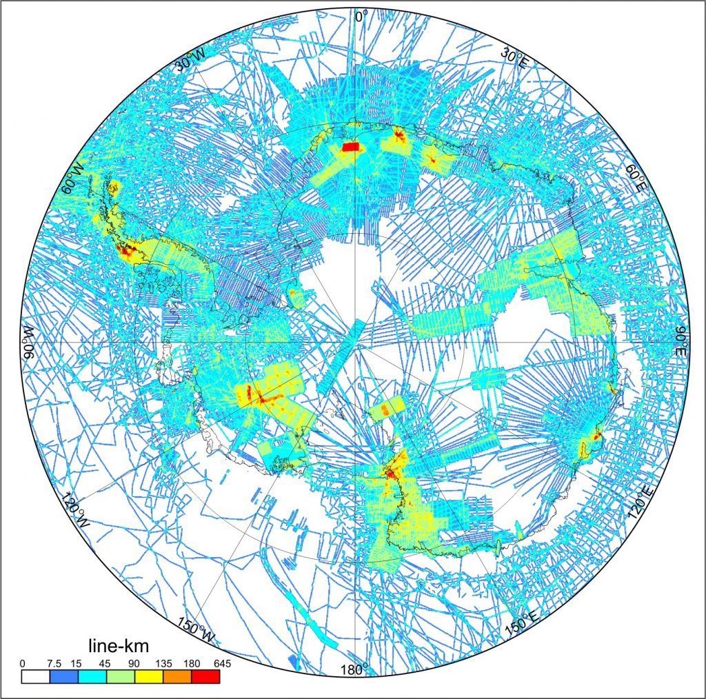 New magnetic anomaly map helps unveil Antarctica - GeoSpace - AGU ...