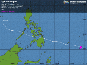 Typhoon Bopha - a very real landslide threat for the Philippines - The ...