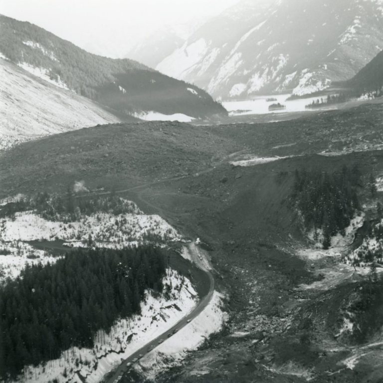 The Hope Slide in Canada: new images released by BC Highways - The ...