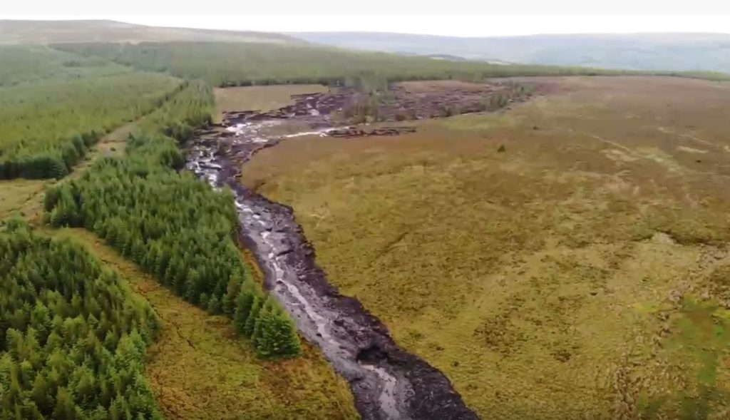 Dawn of Hope: a major peat landslide in County Leitrim, Republic of ...