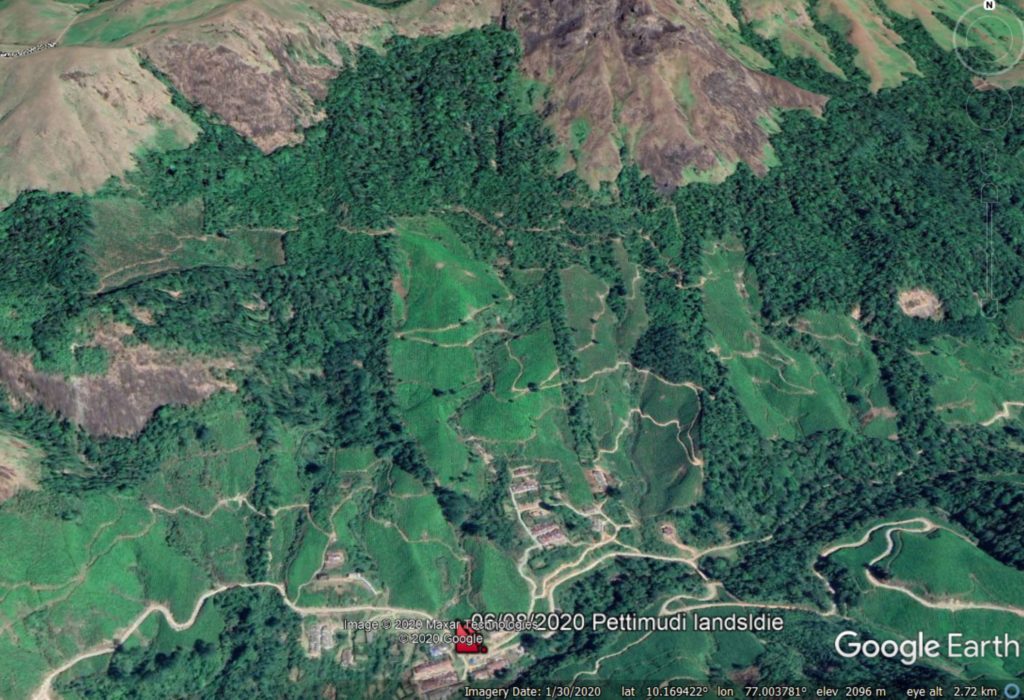 More information about the Pettimudi landslide in Rajmala, Kerala - The ...