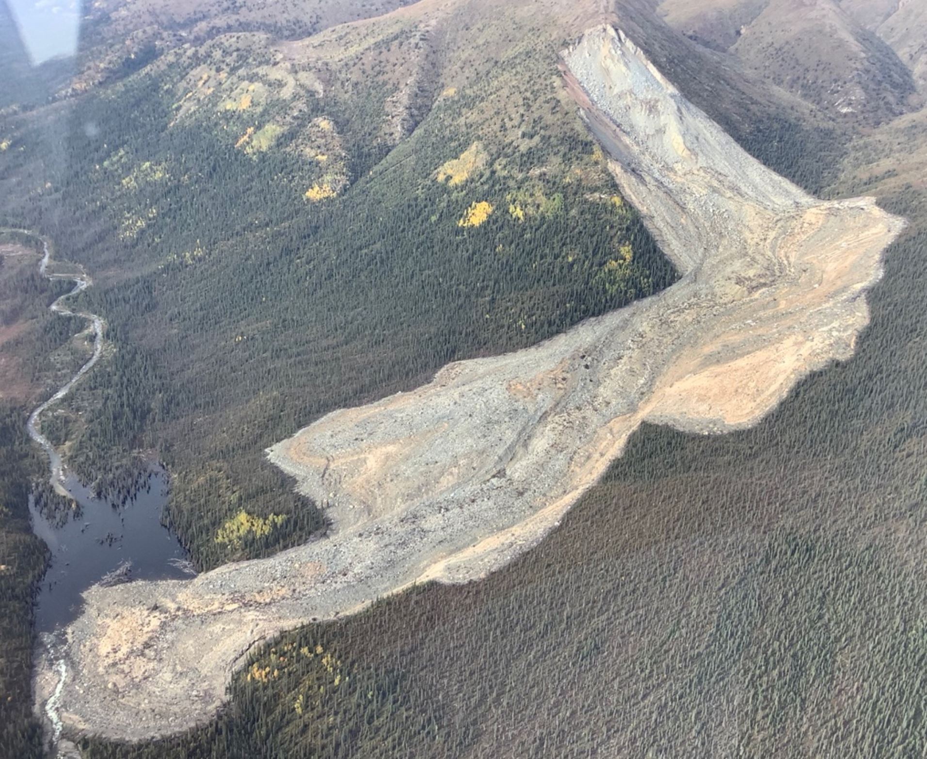 The Koidern landslide: a long runout event in Canada - The Landslide ...