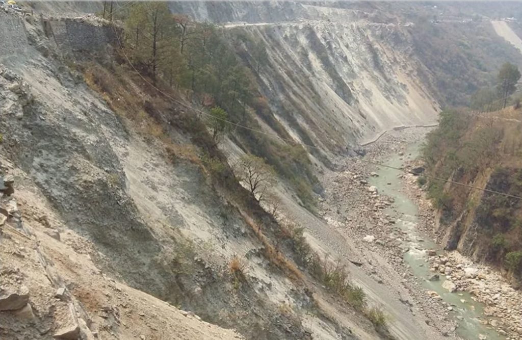 The Char Dham Project: landslides associated with road widening in ...