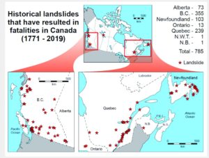 Historical landslides that have resulted in fatalities in Canada - The ...