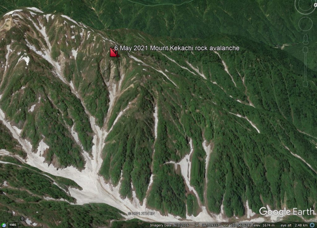 Mount Kekachi: an interesting rock slope failure and rock avalanche in ...