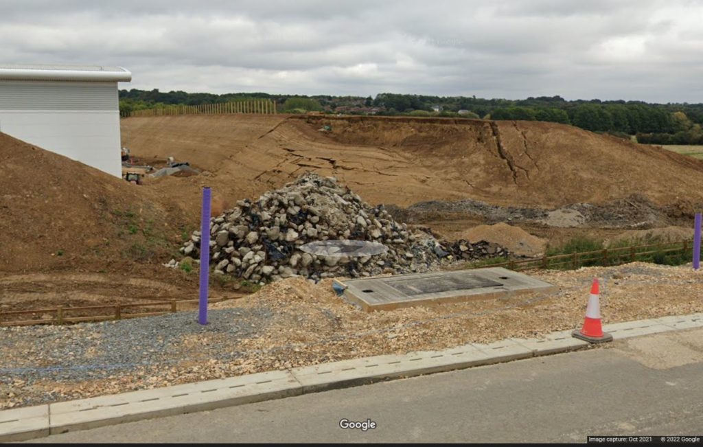 An unusual embankment failure near to Northampton - The Landslide Blog ...