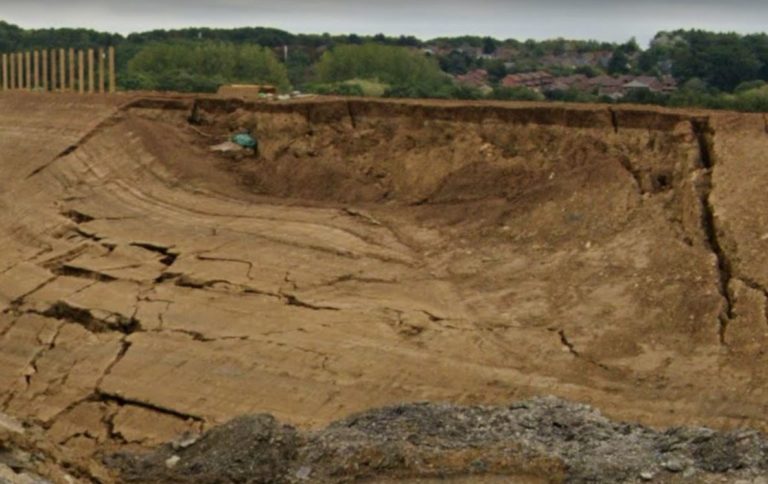 An unusual embankment failure near to Northampton - The Landslide Blog ...