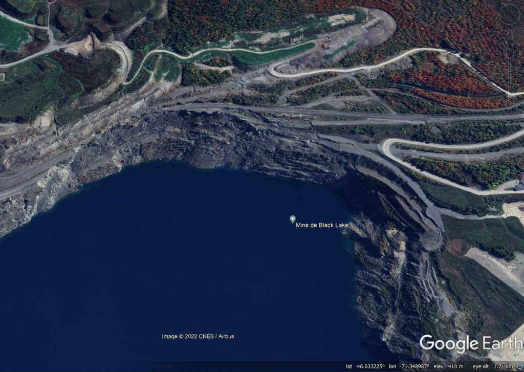 The Black Lake landslide at Thetford Mines in Quebec - The Landslide ...