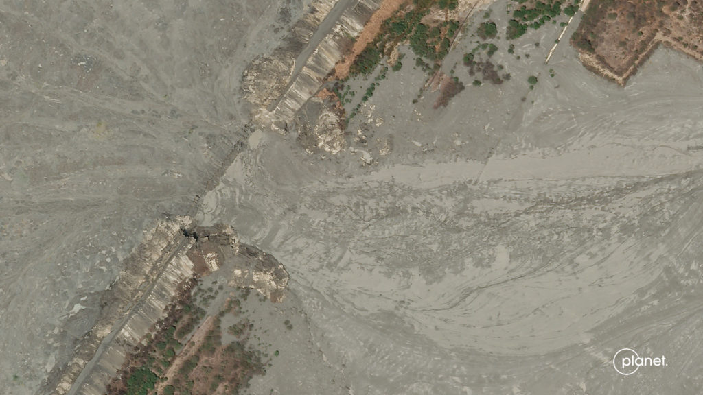 High-resolution SkySat imagery of the Williamson Mine tailings dam ...