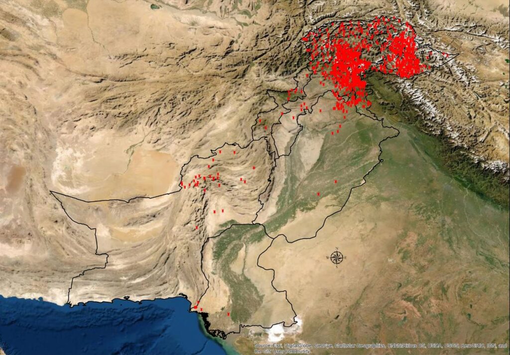The occurrence of landslides in Pakistan - The Landslide Blog - AGU ...