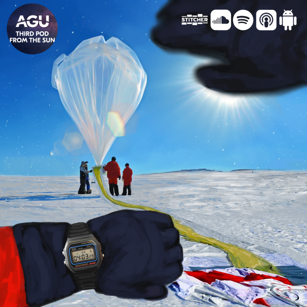 Fieldwork rocks: Icy balloons & (natural) gaseous fumes - Third Pod ...